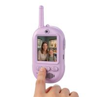 China Handheld Kids Walkie Talkie Easy Operation One Key Call Age 3-12 Children Wireless Custom Packaging for sale