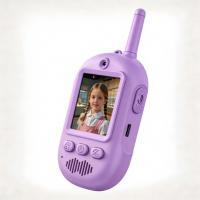 China Handheld Kids Walkie Talkie Easy Operation One Key Call Age 3-12 Children Wireless Custom Packaging for sale