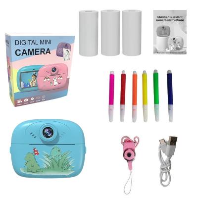 China Cross-border Multifunctional Children's Camera, Instant Camera, Can Take Selfies and Print, Portable Small Camera for sale