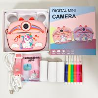 China Cross-border Multifunctional Children's Camera, Instant Camera, Can Take Selfies and Print, Portable Small Camera for sale