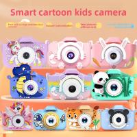 China Kids Camera 2.4 Inch HD Dual Lens Digital Video Recorder Toddler Child Single Reflex Camera Toy Birthday Gifty Gift for sale