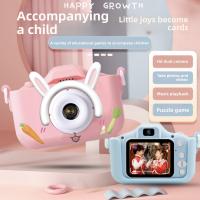 China DLCHigh Quality Kids Camera with CMOS Sensor HD Dual Cameras Selfie & Game Features Filters 9600W Christmas Gift for Kids for sale