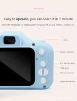 China DLCHigh Quality Kids Camera with CMOS Sensor HD Dual Cameras Selfie & Game Features Filters 9600W Christmas Gift for Kids for sale