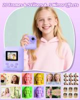 China Kids Toy Digital Children Camera for Photography Instant Kids Camera Dual Lens Mini Thermal Printer Instant Photo Camera for sale