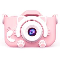China New Cartoon Children's Camera Capable of Recording High-definition Video, Dual-camera SLR Digital Camera Toy, Holiday Gift for sale