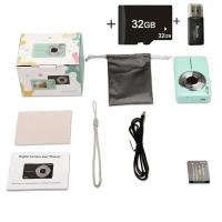 China FromPRO Cross-border High-definition Mini Digital Camera for Students & Children 4K Video 180 Wide Angle Filter MicroSD DC403 for sale