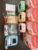 China Children's Instant Print Camera with High-definition Dual Cameras Color Digital Printing Thermal Paper Camera Toy for sale