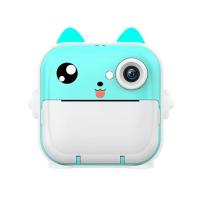 China Instant Print Children's Digital Thermal Mini Camera with CMOS Sensor MicroSD Plastic 4K Video 2.4