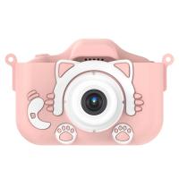 China Waterproof Rechargeable Kids' Camera Dual Lenses 7-10X Optical Zoom 2.0-Inch HD Display Full HD Video 16GB Built-in Memory for sale
