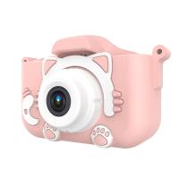 China Waterproof Rechargeable Kids' Camera Dual Lenses 7-10X Optical Zoom 2.0-Inch HD Display Full HD Video 16GB Built-in Memory for sale