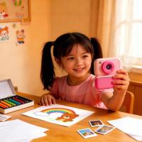 China DLC Kids Camera with Dual Lenses 2.4