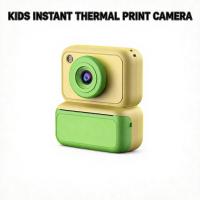 China Kids Instant Photo Camera CCD MicroSD 4800W Dual Camera 2.4 Inch Eye Friendly Screen 2 Hours Charging Time Print Plastic Vlog for sale