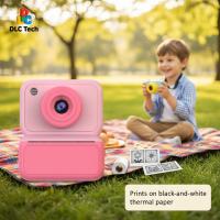 China Premium Kids Instant Print Camera CCD Sensor MicroSD Support Full HD Color Print Cartoon Design Plastic Family Happy Memories for sale