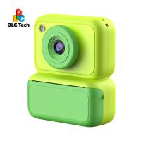 China Cute Children's Instant Zero Ink CCD Photo Camera with Full HD Video Dual Lenses Print Vlog Functions Educational Games Music for sale