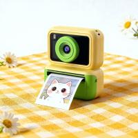 China Cute Kids Instant Color Printing Camera Front Rear Dual Camera 2.4 Inch Eye Friendly Plastic Screen No Flash Safe Design for sale
