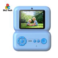 China Kids CCD Digital Camera Instant Printing 4800W Dual Camera 1080P Video 120 Wide Angle IPS Anti-Glare Screen Rechargeable Plastic for sale