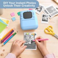 China Kids Instant Print Camera CMOS 1080P HD Video Includes 32GB SD Card 4 Paper Rolls Christmas/Birthday Gift for Girls Boys Age for sale
