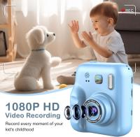 China Kids Instant Print Camera CMOS 1080P HD Video Includes 32GB SD Card 4 Paper Rolls Christmas/Birthday Gift for Girls Boys Age for sale