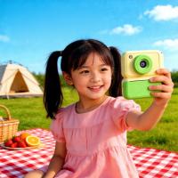 China Kids Cute Mini Instant Print Video Camera No Ink Needed Color Printing 48MP Dual Lens Full HD Vlog for Creative Play ROHS for sale