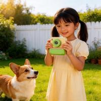 China Kids Handheld CCD Instant Print Camera with MicroSD HD Photo & Video Color Printing Plastic for Home Entertainment for sale