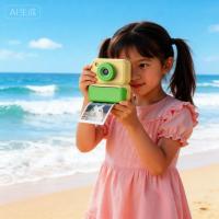 China Kids Handheld CCD Instant Print Camera with MicroSD HD Photo & Video Color Printing Plastic for Home Entertainment for sale