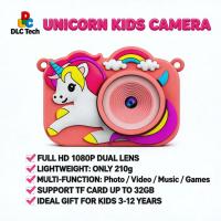 China Lovely Cartoon Kids Camera Mini Rechargeable Toy Gift 4K Video Vlog Games Functions <2
