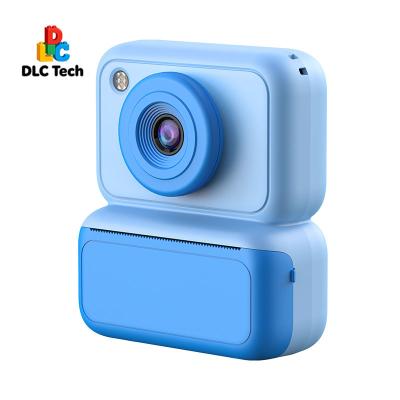 China 2026 Upgraded Children's Instant Photo Camera Full HD CCD One-Click Printing Vlog Selfie Mode Game Music 120 Wide Plastic for sale