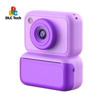 China 2026 Upgraded Children's Instant Photo Camera Full HD CCD One-Click Printing Vlog Selfie Mode Game Music 120 Wide Plastic for sale