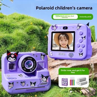 China DLC New Model HD Dual Lens CMOS MicroSD Kids Instant Print Multifunctional Camera Games Photo Printing Video Recording Filters for sale