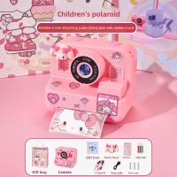 China DLC New Model HD Dual Lens CMOS MicroSD Kids Instant Print Multifunctional Camera Games Photo Printing Video Recording Filters for sale