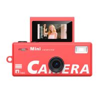 China DLC Mini Flip Screen CMOS Sensor Full HD MP3 Filter Dual Lenses Pocket-Sized Sports Camera for Students & Kids for sale
