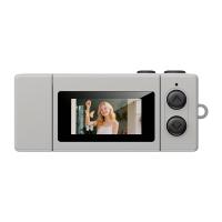 China DLC  Mini Flip Screen Thumb Camera Small Pocket Sports Camera Student Kids Photo Video Recording Camera for sale