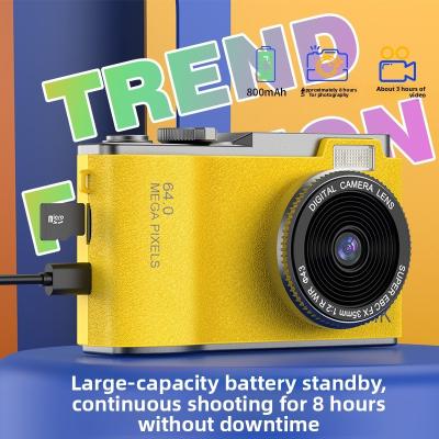 China DLC Retro Ccd Digital  Camera  Ultra-high-definition Flip-cover 4K Ultra-clear Image, Portable for Students and Campus Travel for sale
