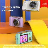 China DLC Retro Ccd Digital  Camera  Ultra-high-definition Flip-cover 4K Ultra-clear Image, Portable for Students and Campus Travel for sale