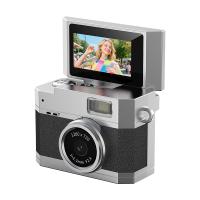 China DLC 1080P HD Neck-Wearable Mini Camera - Flip Rotatable Lens, Flash & Filters & Selfie, Portable Fashion Accessory Camera for sale