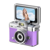 China DLC Neck-Wearable  Mini Camera | 1080P HD, Flip Rotatable Lens, Built-in Flash & Filters & Selfie Mode & Video Recording for sale