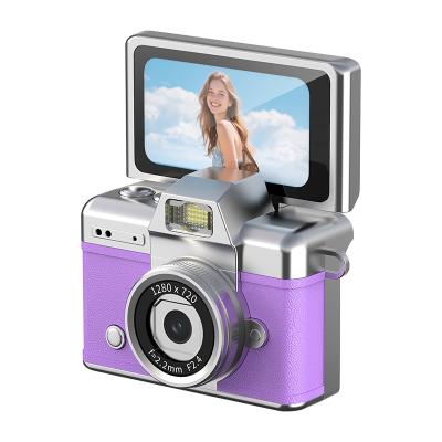 China DLC Neck-Wearable  Mini Camera | 1080P HD, Flip Rotatable Lens, Built-in Flash & Filters & Selfie Mode & Video Recording for sale