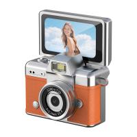 China DLC Neck-Wearable Mini Camera | 1080P HD Flip Rotatable Lens Built-in Flash Filters Selfie Mode Video Recording Face Detection for sale