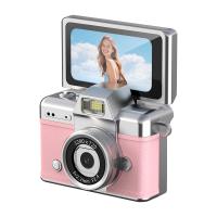 China DLC Neck-Wearable  Mini Camera | 1080P HD, Flip Rotatable Lens, Built-in Flash & Filters & Selfie Mode & Video Recording for sale