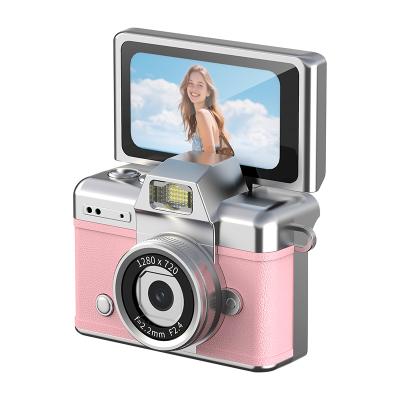 China DLC Neck-Wearable  Mini Camera | 1080P HD, Flip Rotatable Lens, Built-in Flash & Filters & Selfie Mode & Video Recording for sale