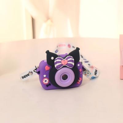 China DLC Kids Mini Digital Camera CMOS Cute Cartoon Silicone Case HD Dual Lens 1080P Video Recorder IPS Screen Boys Girls Student Toy for sale