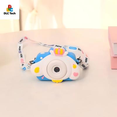 China DLC Portable Cartoon Mini Digital Camera CMOS Kids HD Dual Lens 1080P Video Recorder Student Lanyard Puzzle Games Eye Protection for sale