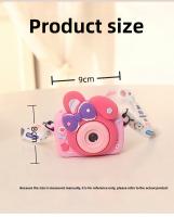 China DLC Portable Cartoon Mini Digital Camera CMOS Kids HD Dual Lens 1080P Video Recorder Student Lanyard Puzzle Games Eye Protection for sale