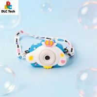 China DLC Cartoon Kids Camera   1080P Video 8X Zoom IPS Screen Cartoon Silicone Case Student Dual Lens  Camera Puzzle Games Inset for sale