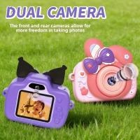 China DLC Multi Functional  Camera for Teenagers HD Dual Camera 8X Zoom Toddler    Puzzle Games Portable Lanyard Long Battery Life for sale