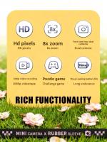 China DLC Student Pocket Digital Camera CMOS Sensor Eye Protection HD Dual Camera 1080P Video Games Kids Daily Photography for sale