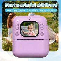 China DLC Y300H Portable Kids Thermal Print Camera CMOS 24MP/48MP 1080P Video Recording Dual Lenses Creative Photography Toy Gift for sale