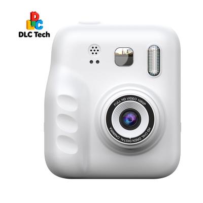 China DLC Children's Instant Photo Camera 9600W HD LED Flash Selfie Mirror 2.0 IPS Screen 120 Wideangle CMOS Sensor MicroSD 1000mAh for sale