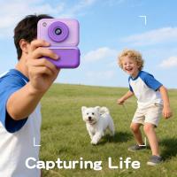 China DLC Kids Instant Print Camera 4800W HD Dual Camera 1080P Video One Click Photo Printing Anti Glare Screen  for  Birthday Gift for sale