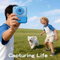 China DLC Kids Instant Print Camera 4800W HD Dual Camera 1080P Video Anti-Glare Screen ABS Case CMOS MP3 Girls Boys Birthday Gift for sale